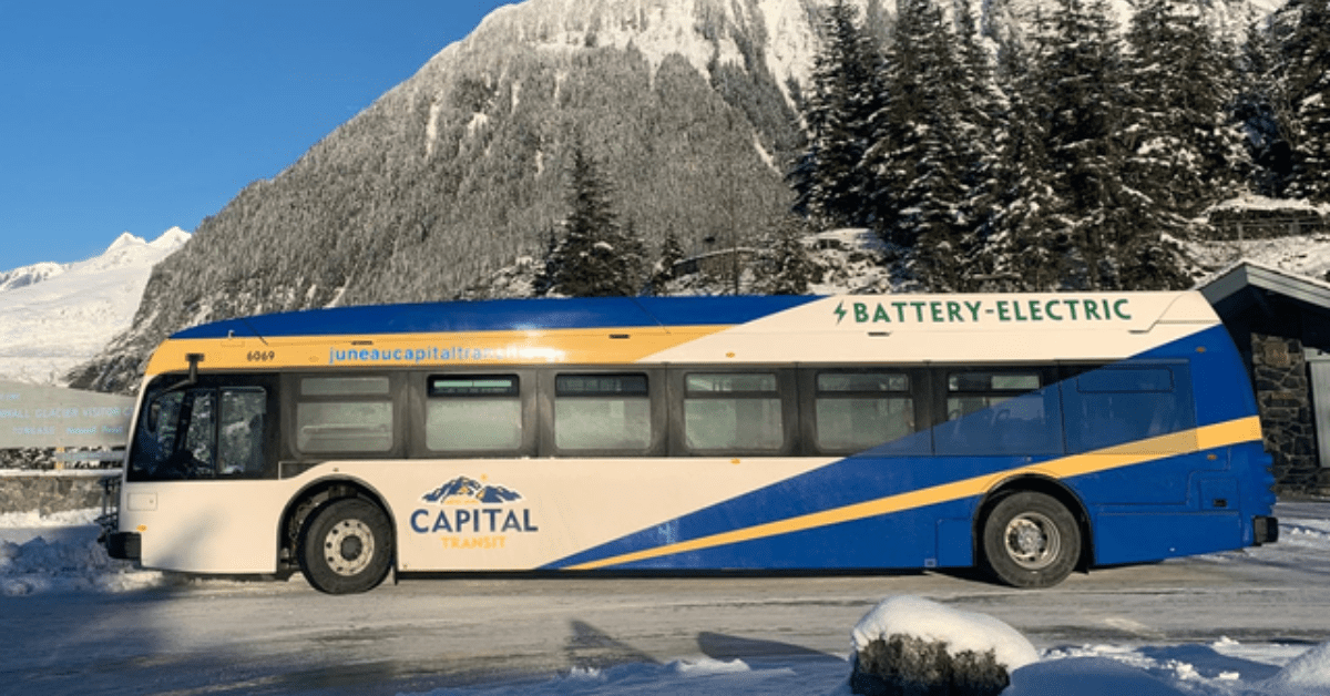 Juneau Launches First Public Transportation Electric Bus